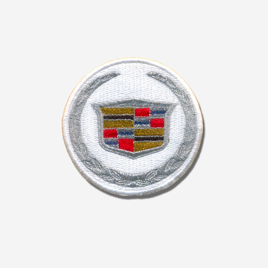 Cadillac Car Logo Embroidered Iron On Patches - Patchcrafts.com