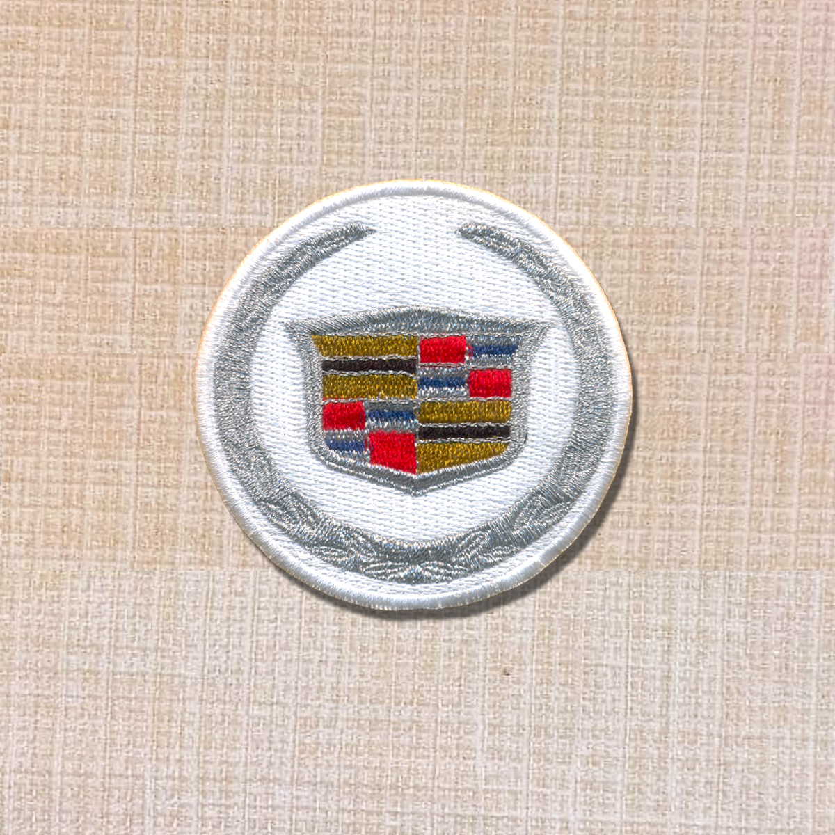 Cadillac Car Logo Embroidered Iron On Patches - Patchcrafts.com