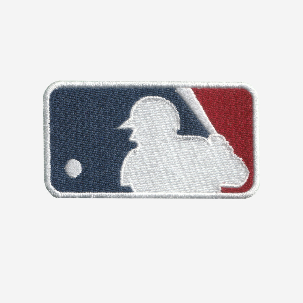 Major League Baseball Logo 2 Embroidered Iron On Patches - Patchcrafts.com