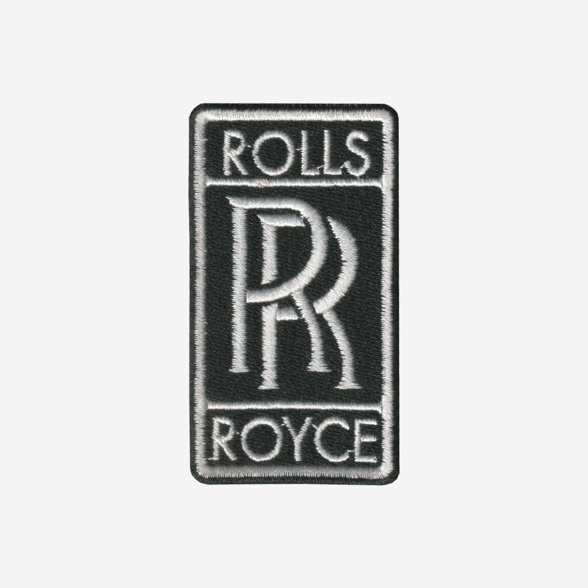 Rolls Royce Cars Logo Embroidered Iron On Patch - Patchcrafts.com