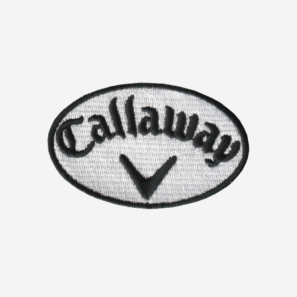 Callaway Golf Logo Embroidered Iron On Patches - Patchcrafts.com