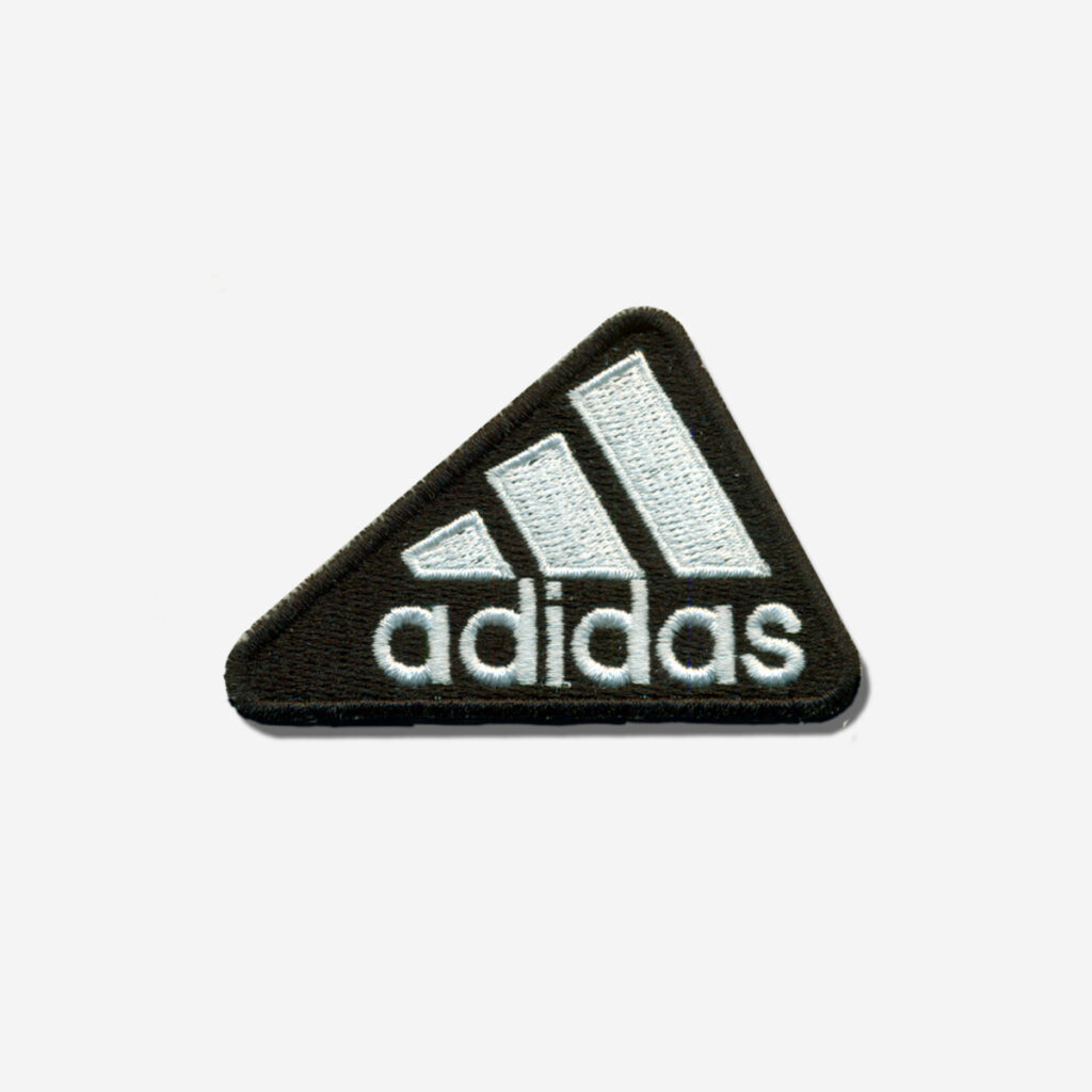 Adidas Logo Embroidered Iron On Patches - Patchcrafts.com