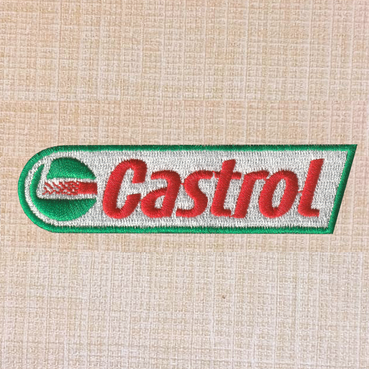 Castrol Logo Embroidered Iron On Patch - Patchcrafts.com