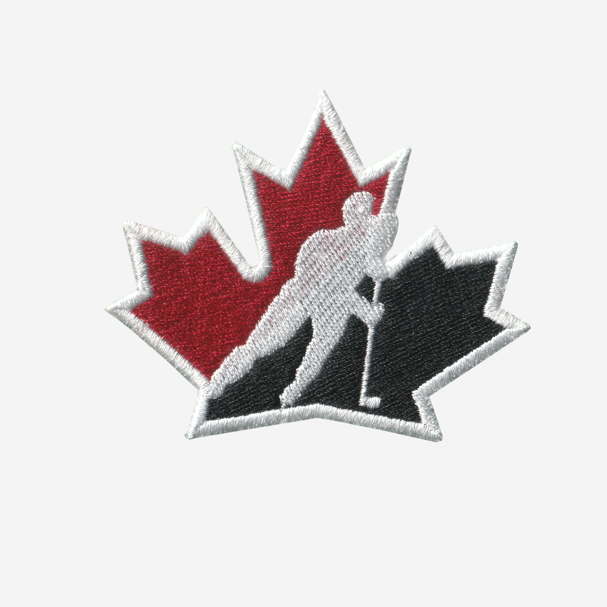 Canada Hockey Logo Embroidered Iron On Patches - Patchcrafts.com