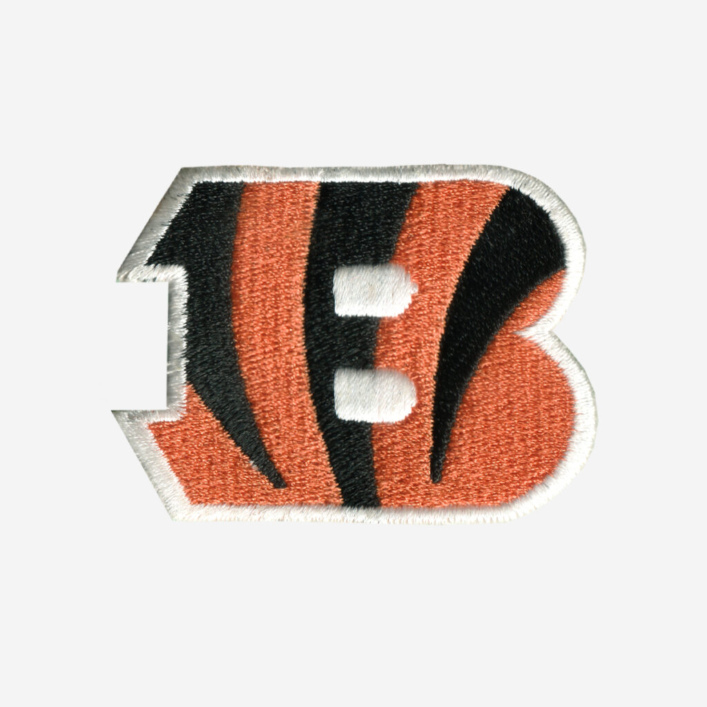 Cincinnati Bengals Logo Embroidered Iron On Patch - Patchcrafts.com