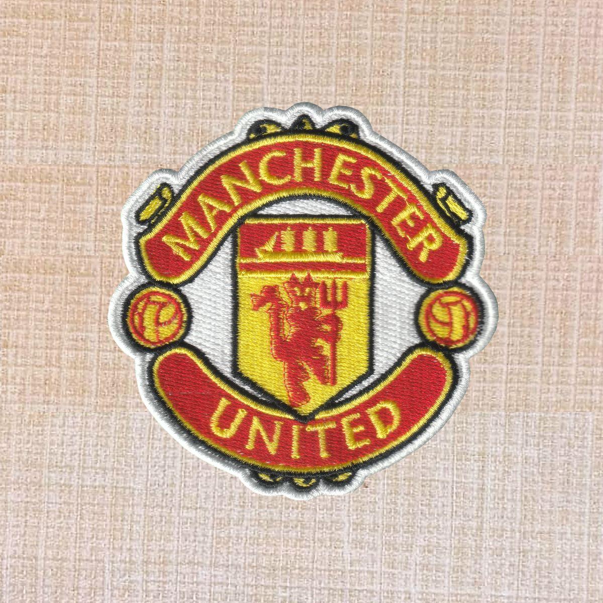 Manchester United Football Club Embroidered Iron On Patch - Patchcrafts.com