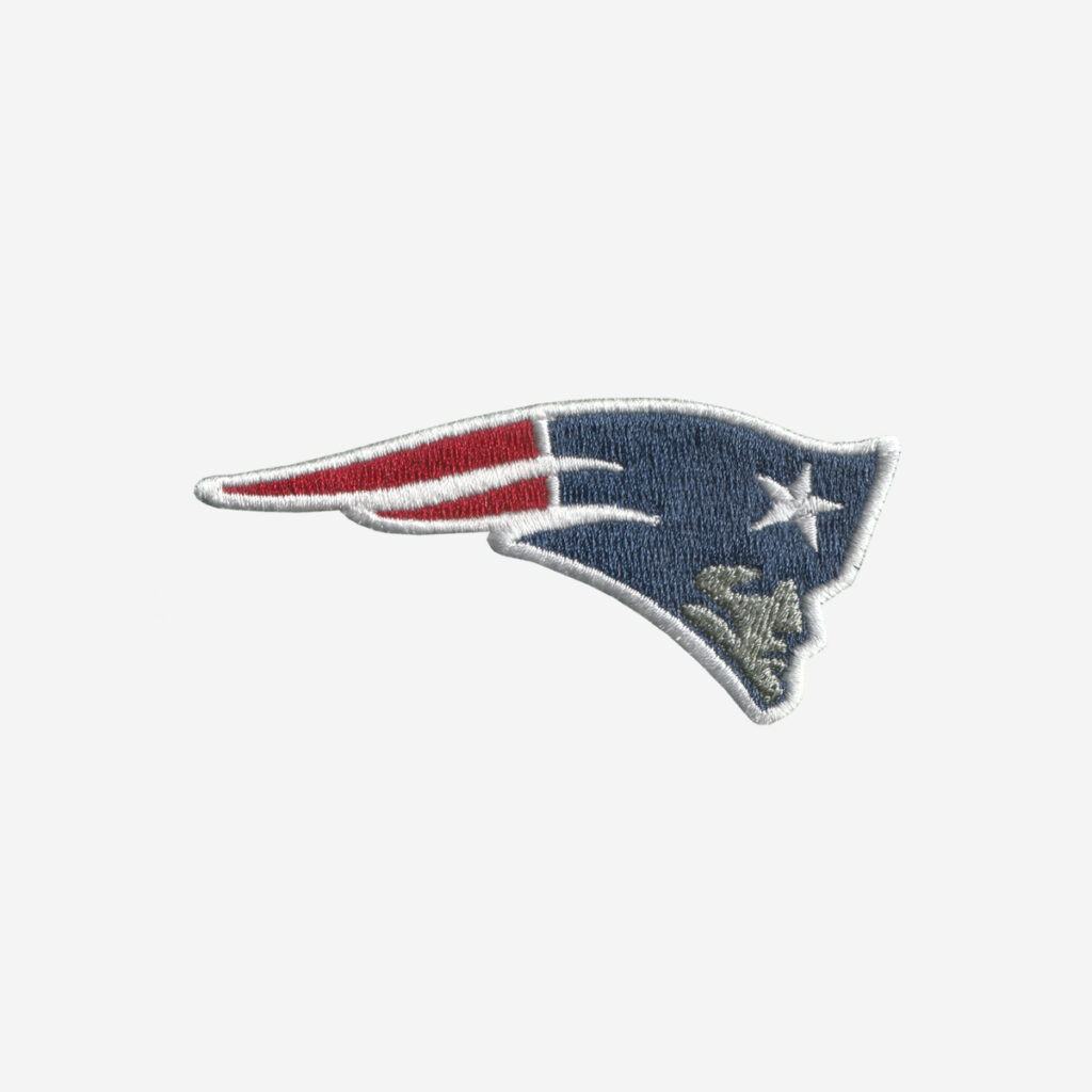 New England Patriots Logo Embroidered Iron On Patch - Patchcrafts.com