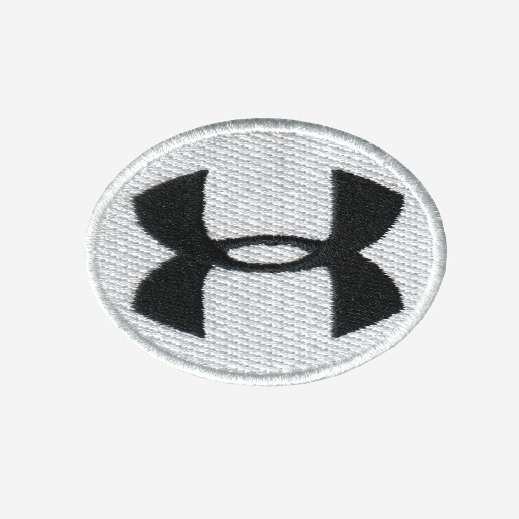 Under Armour Logo Embroidered Iron On Patch - Patchcrafts.com