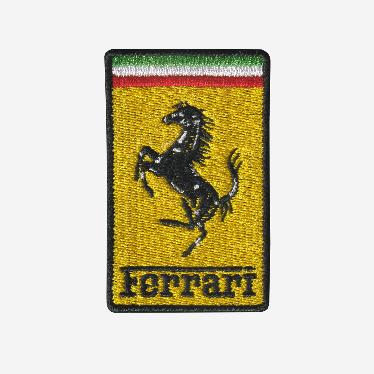 Ferrari Escudo Logo 2 Embroidered Iron On Patch - Patchcrafts.com