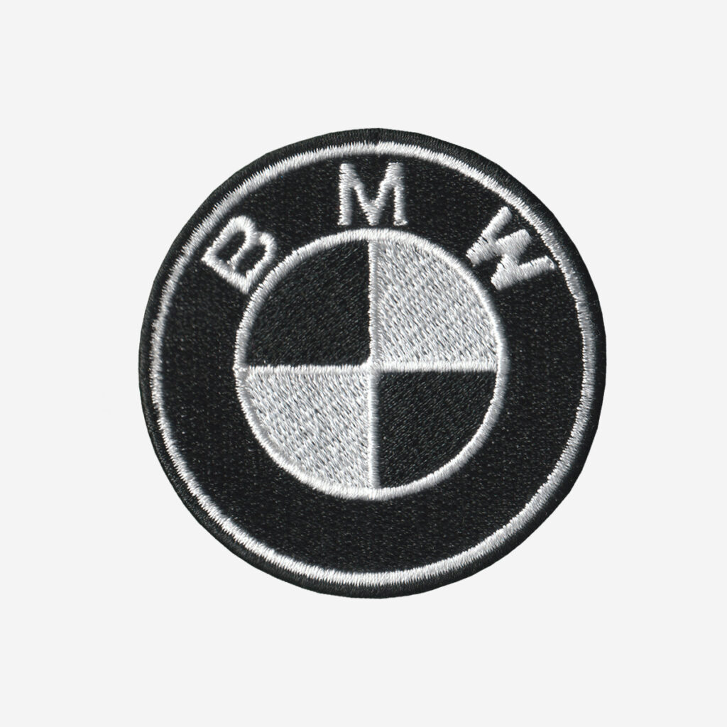 BMW Logo Embroidered Iron On Patch - Patchcrafts.com