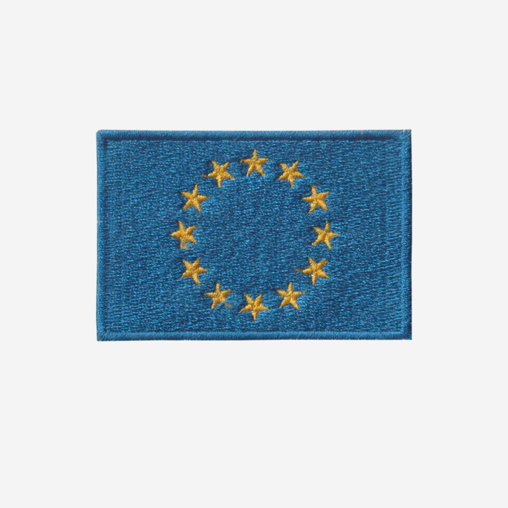 Europe Flag Embroidered Iron On Patch - Patchcrafts.com