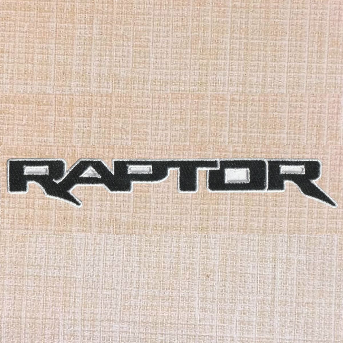 Ford Raptor Logo Embroidered Iron On Patch - Patchcrafts.com