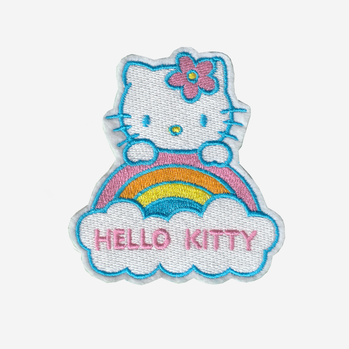 Hello Kitty 5 Embroidered Iron On Patch - Patchcrafts.com
