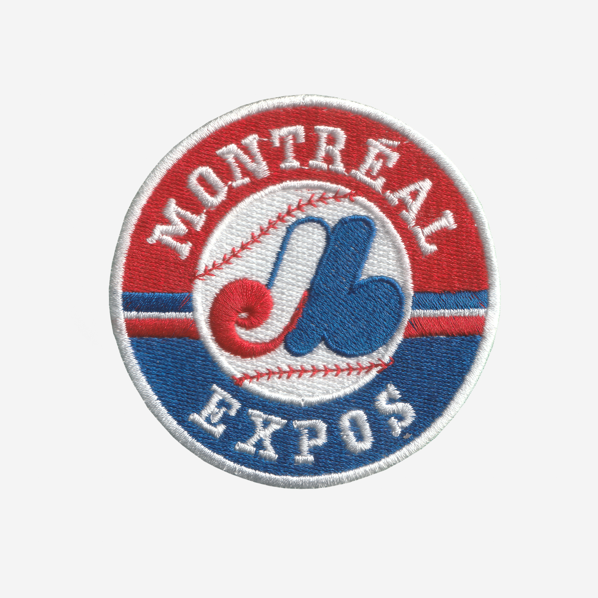 Montreal Expos Logo Embroidered Iron On Patch - Patchcrafts.com