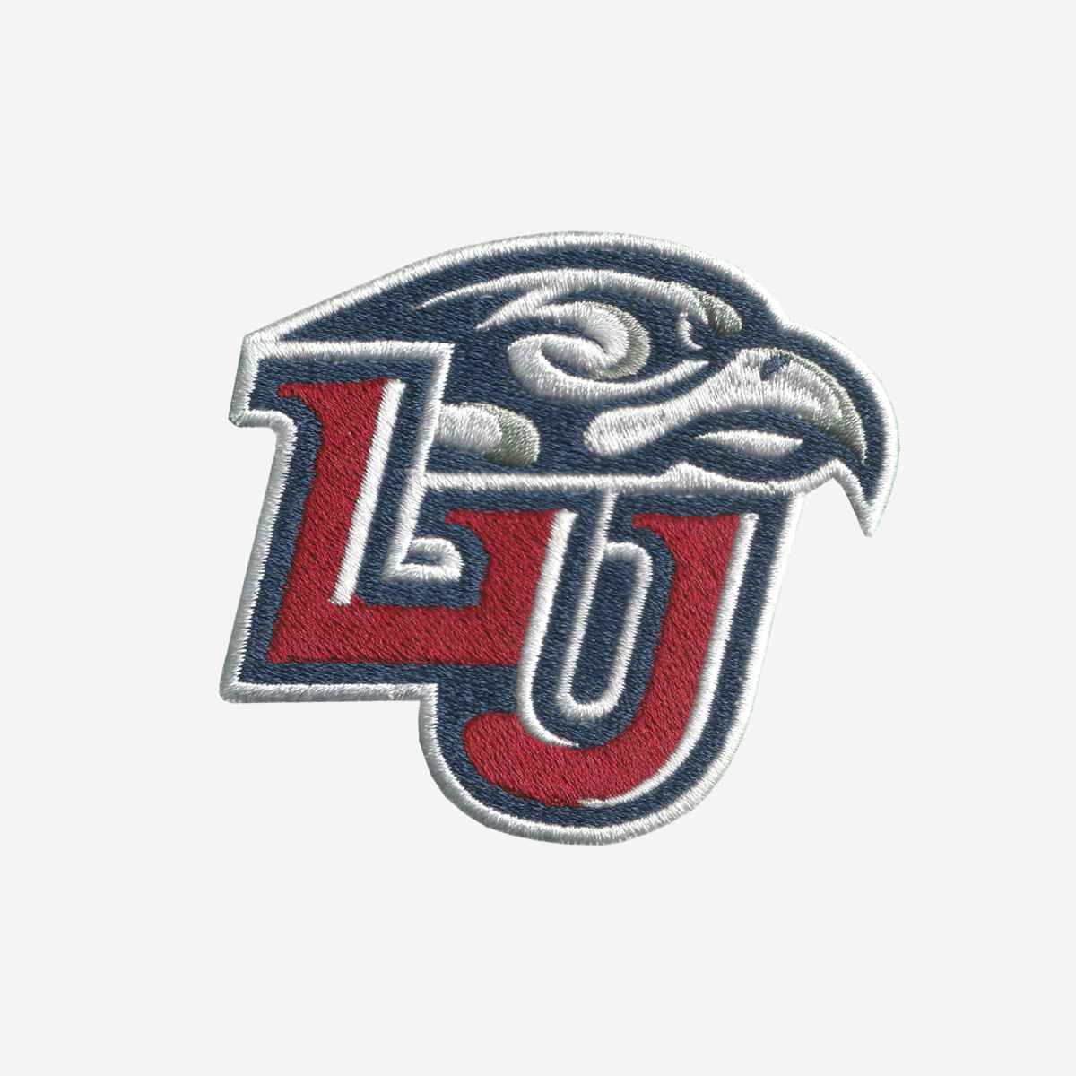 New Liberty Flames Logo Embroidered Iron On Patch - Patchcrafts.com