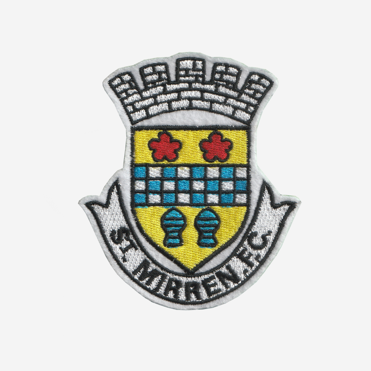 St Mirren Football Club Logo Embroidered Iron On Patch - Patchcrafts.com