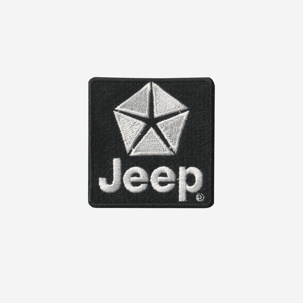 Jeep Logo Embroidered Iron On Patch - Patchcrafts.com