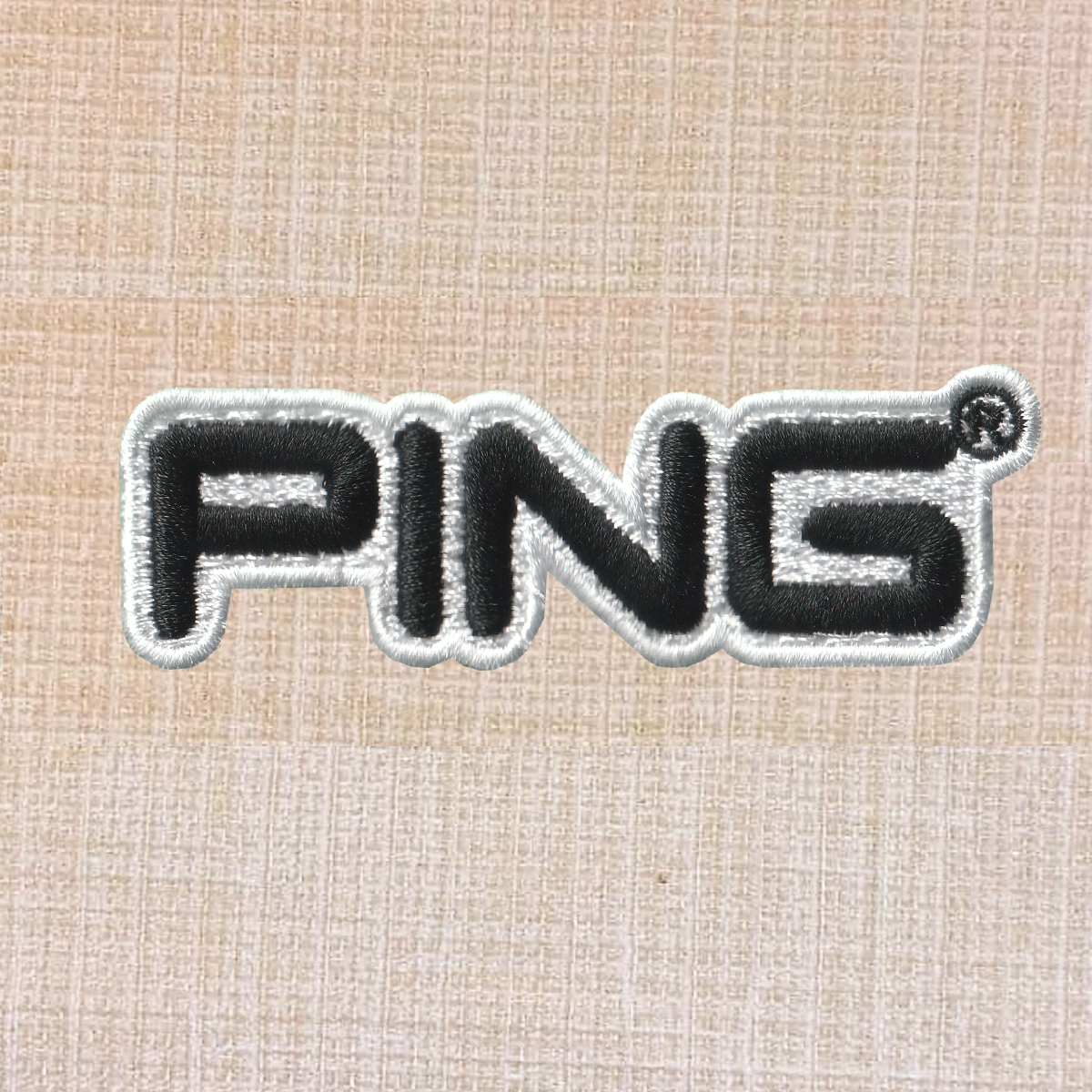 Ping Golf Logo Embroidered Iron On Patch - Patchcrafts.com