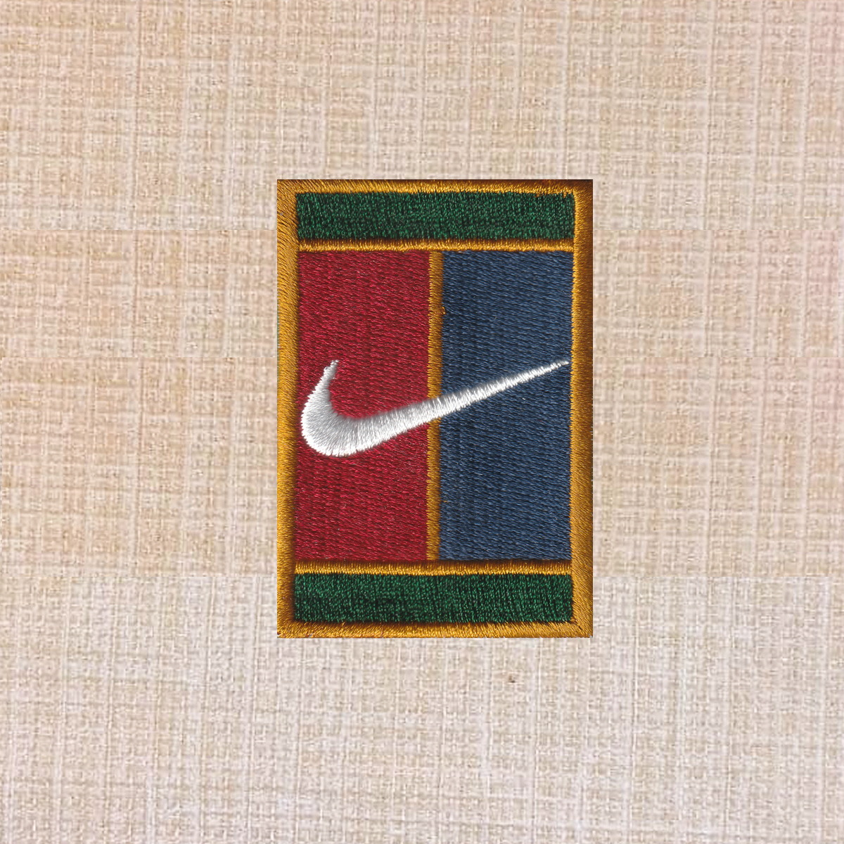 Nike Tennis Logo Embroidered Iron On Patch - Patchcrafts.com