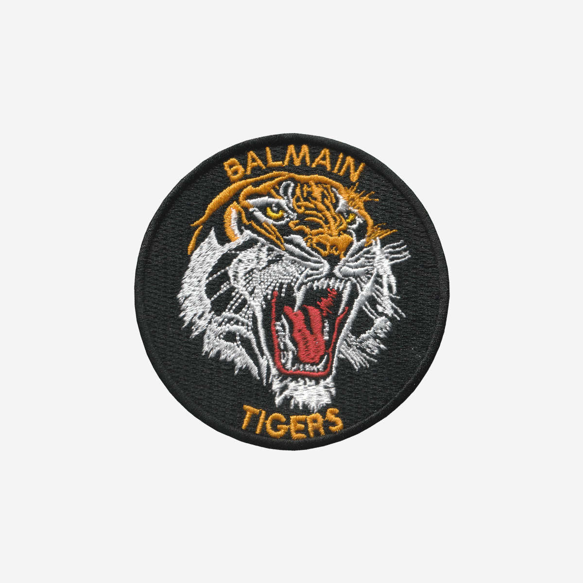 Balmain Tigers Rugby League Football Club Logo Embroidered Iron On ...