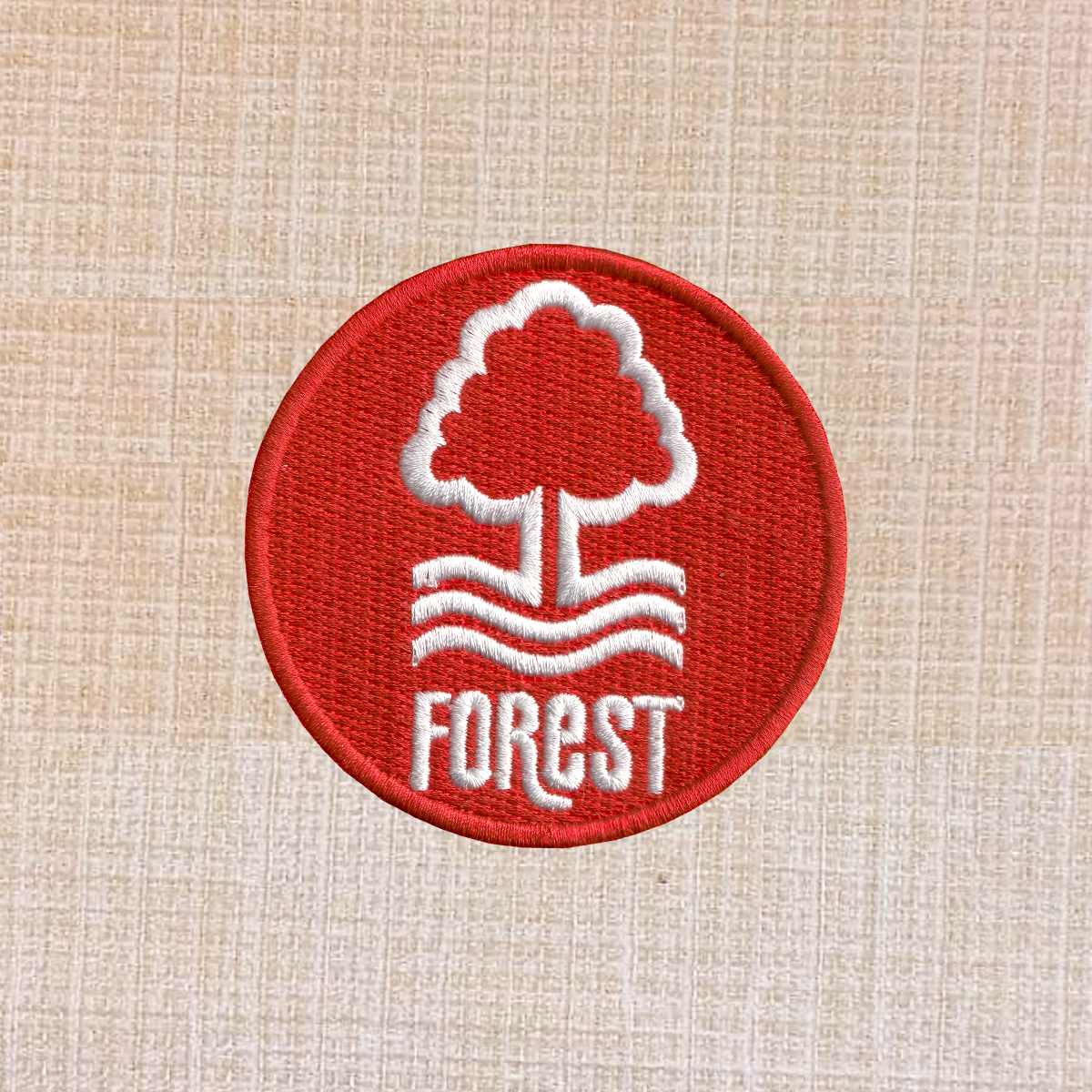 Nottingham Forest Football Club Logo Embroidered Iron On Patch ...