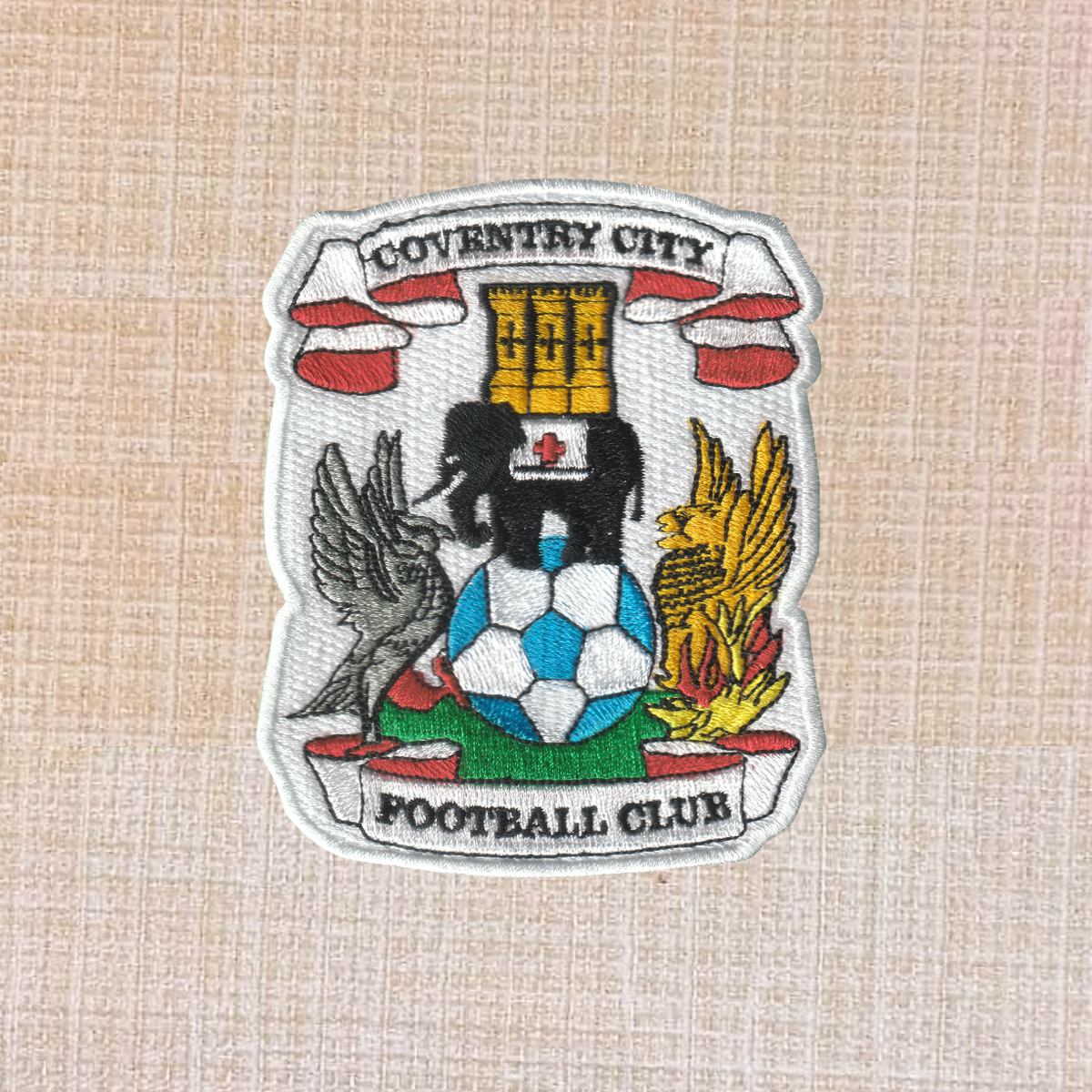 Coventry City Football Club Logo Embroidered Iron On Patch ...