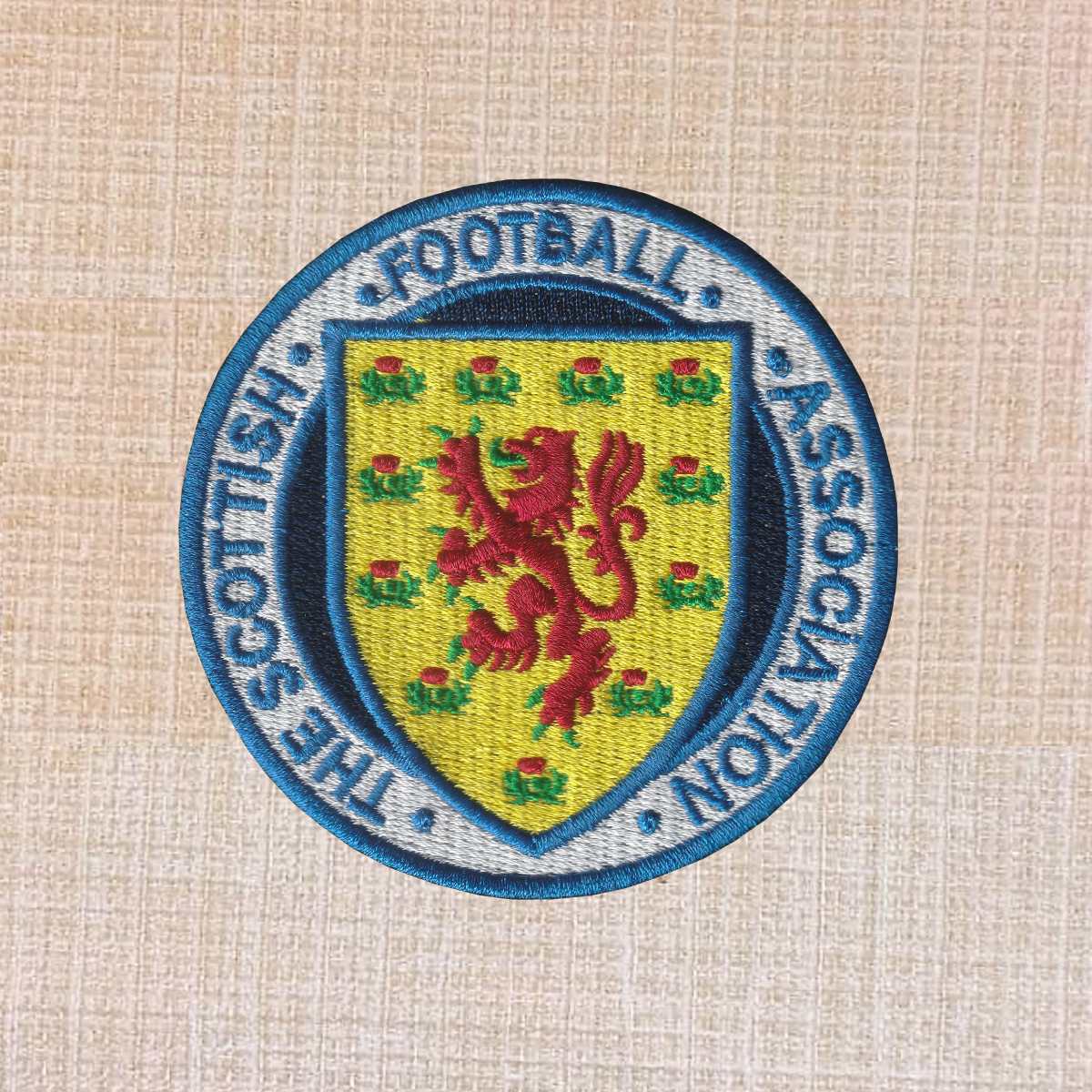 Scottish Football Association Logo Embroidered Iron On Patch ...