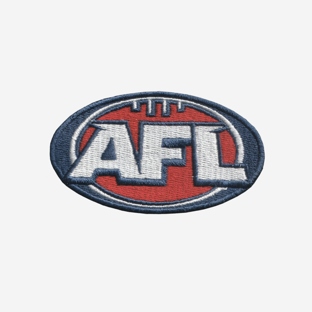 Australian Football League Logo Embroidered Iron On Patch - Patchcrafts.com