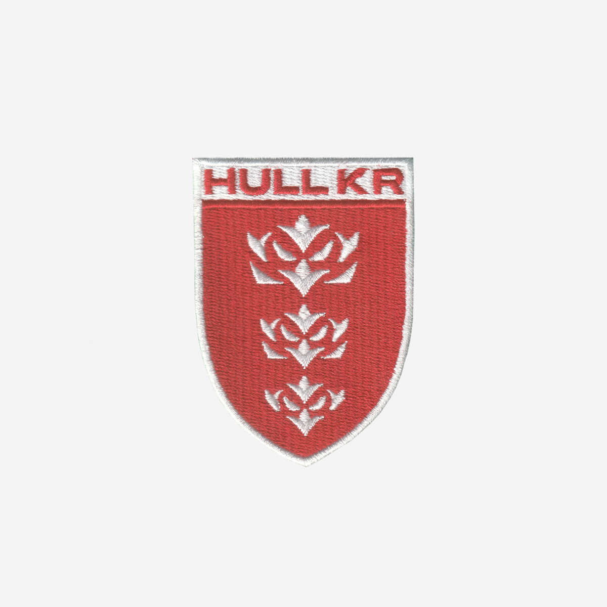 Hull Kingston Rovers New Logo Embroidered Iron On Patch - Patchcrafts.com