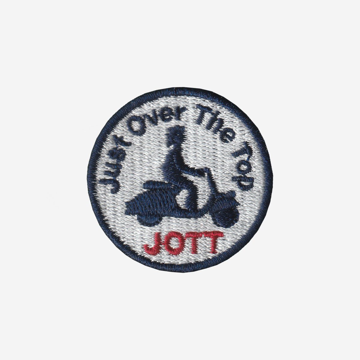JOTT Just Over The Top Logo Embroidered Iron On Patch - 2PC ...