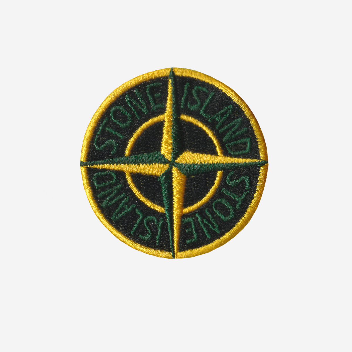 Stone Island Logo Embroidered Iron On Patch - Patchcrafts.com
