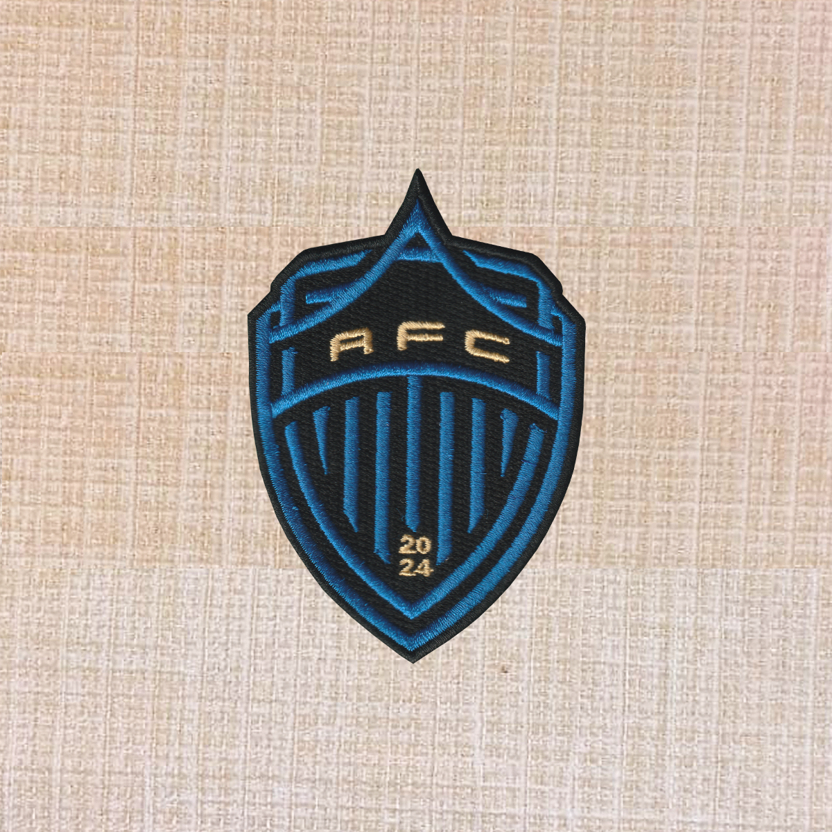 Auckland Football Club Logo Embroidered Iron On Patch - Patchcrafts.com