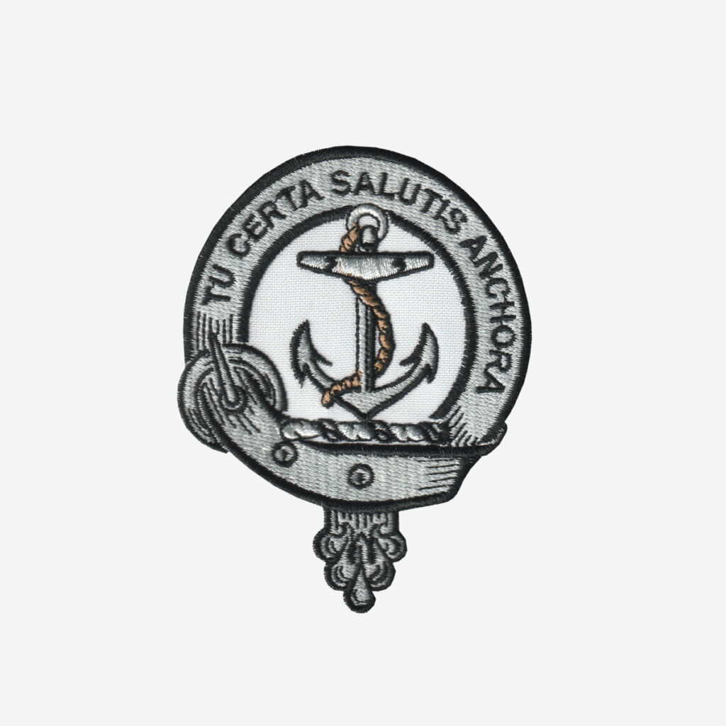 Gillespie Scottish Clan Crest Embroidered Iron On Patch - Patchcrafts.com