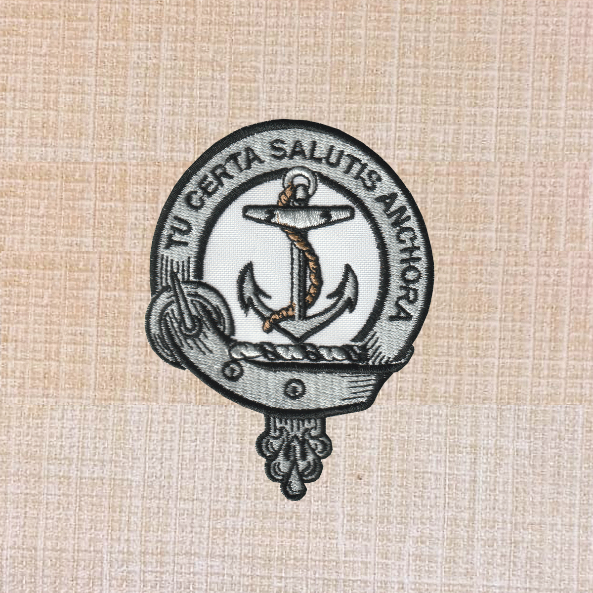 Gillespie Scottish Clan Crest Embroidered Iron On Patch - Patchcrafts.com
