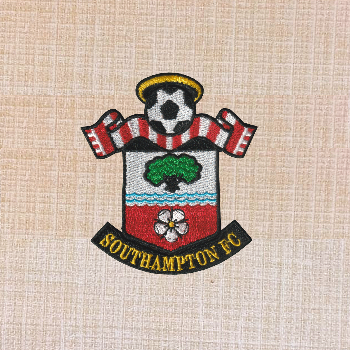 Southampton Football Club Logo Embroidered Iron On Patch - Patchcrafts.com