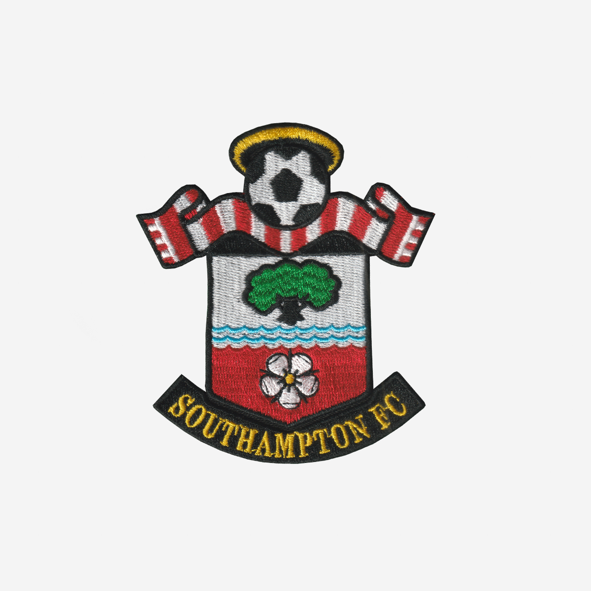 Southampton Football Club Logo Embroidered Iron On Patch - Patchcrafts.com