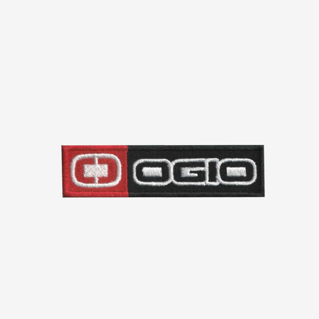 OGIO Logo Embroidered Iron On Patch - Patchcrafts.com